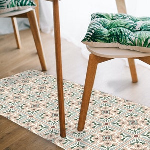 Vinyl Kitchen Mat, Non Absorbent Vinyl, PVC Kitchen Mat, Modern ...