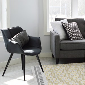 Geometric Vinyl Mat ,nordic Design, Pvc Mat, Vinyl Rug, Oriental ...