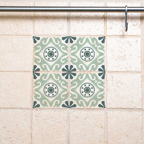 Tile Wall Decals Floor Tiles Decals Traditional Tiles - Etsy