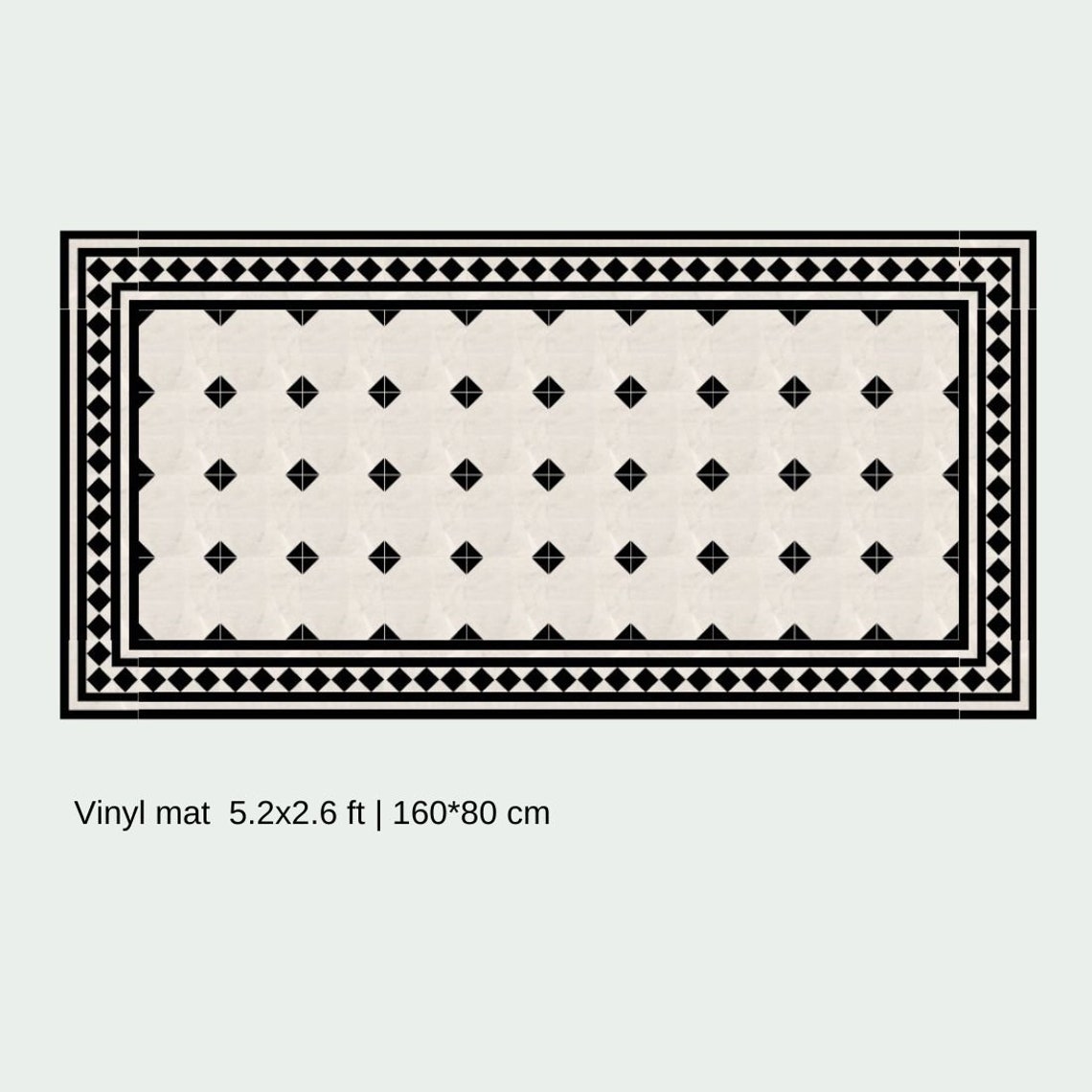 PVC Floor Runner PVC Kitchen Matvinyl Kitchen Mat Modern - Etsy