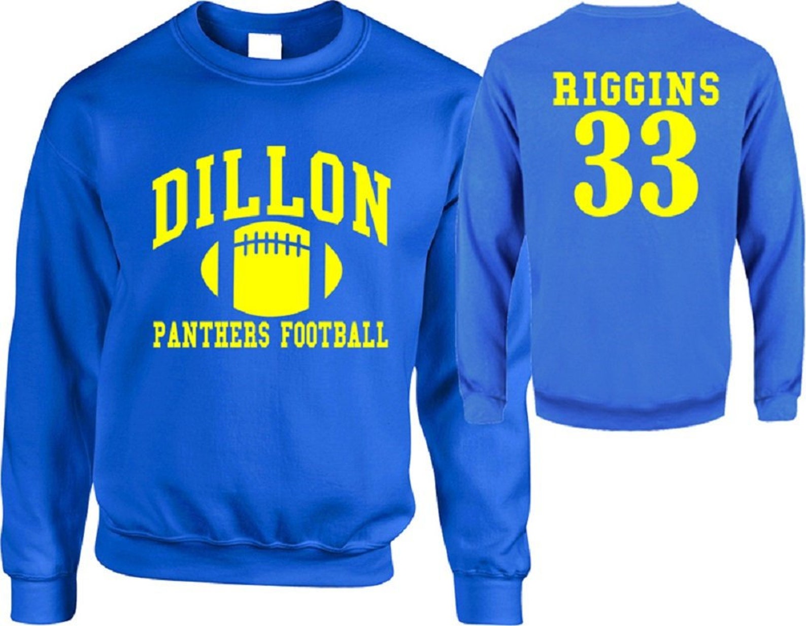Dillon Panthers Sweater Friday Night Lights Riggins Fitted Sweatshirt ...