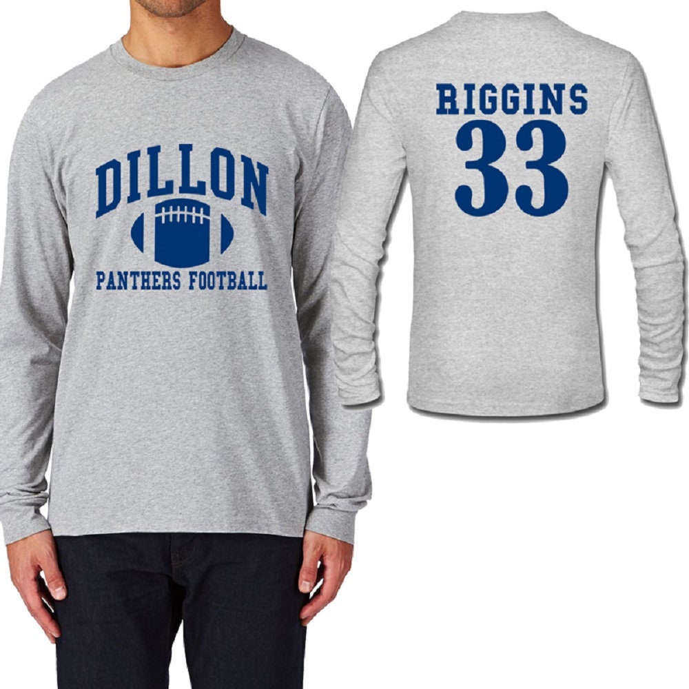 Dillon Panthers Friday Night Lights Riggins Mens Long Sleeve Shirt ...