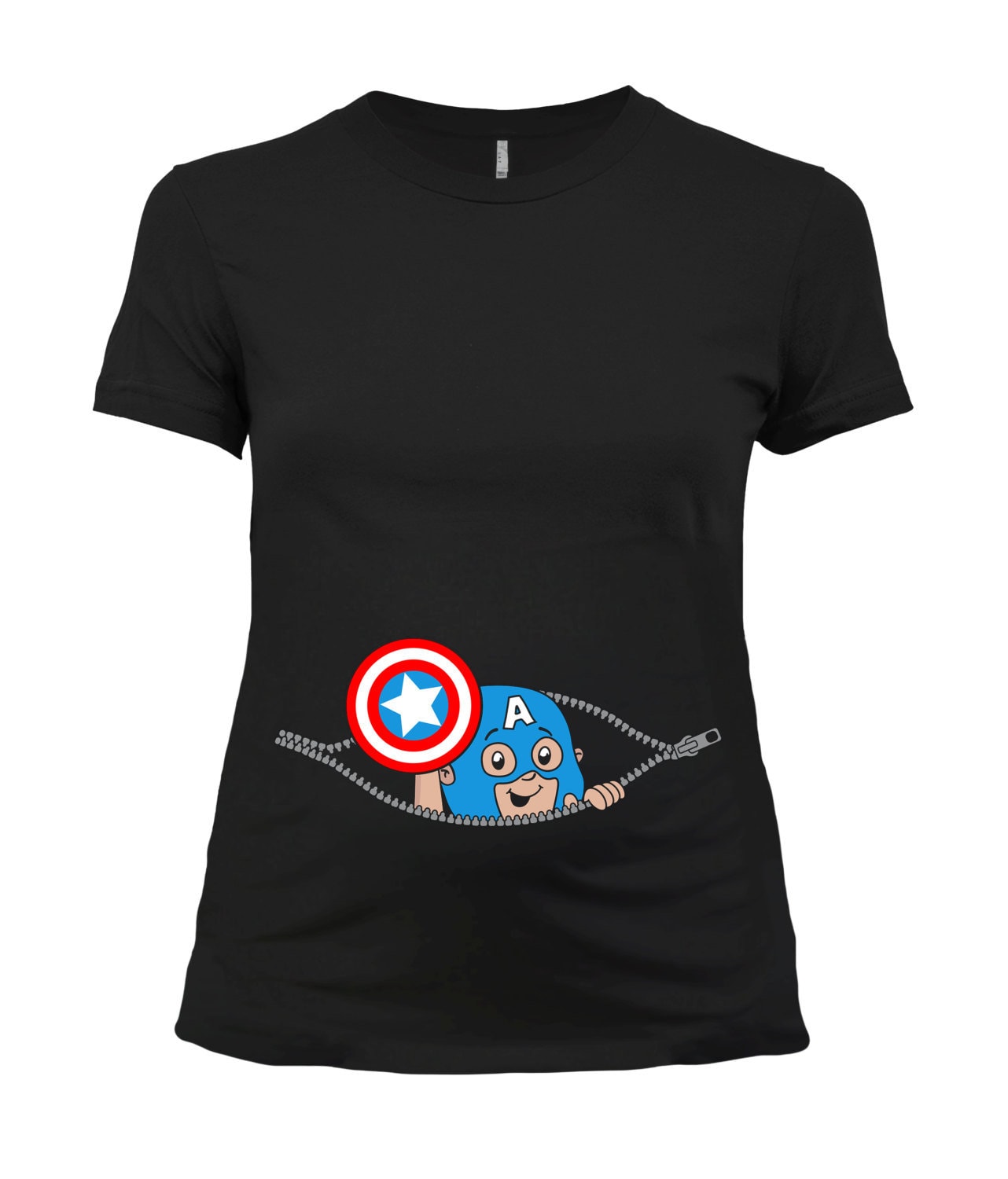 Mom to Be Pregnancy Shirt Maternity T Shirt Expecting Peeking Baby Tee ...