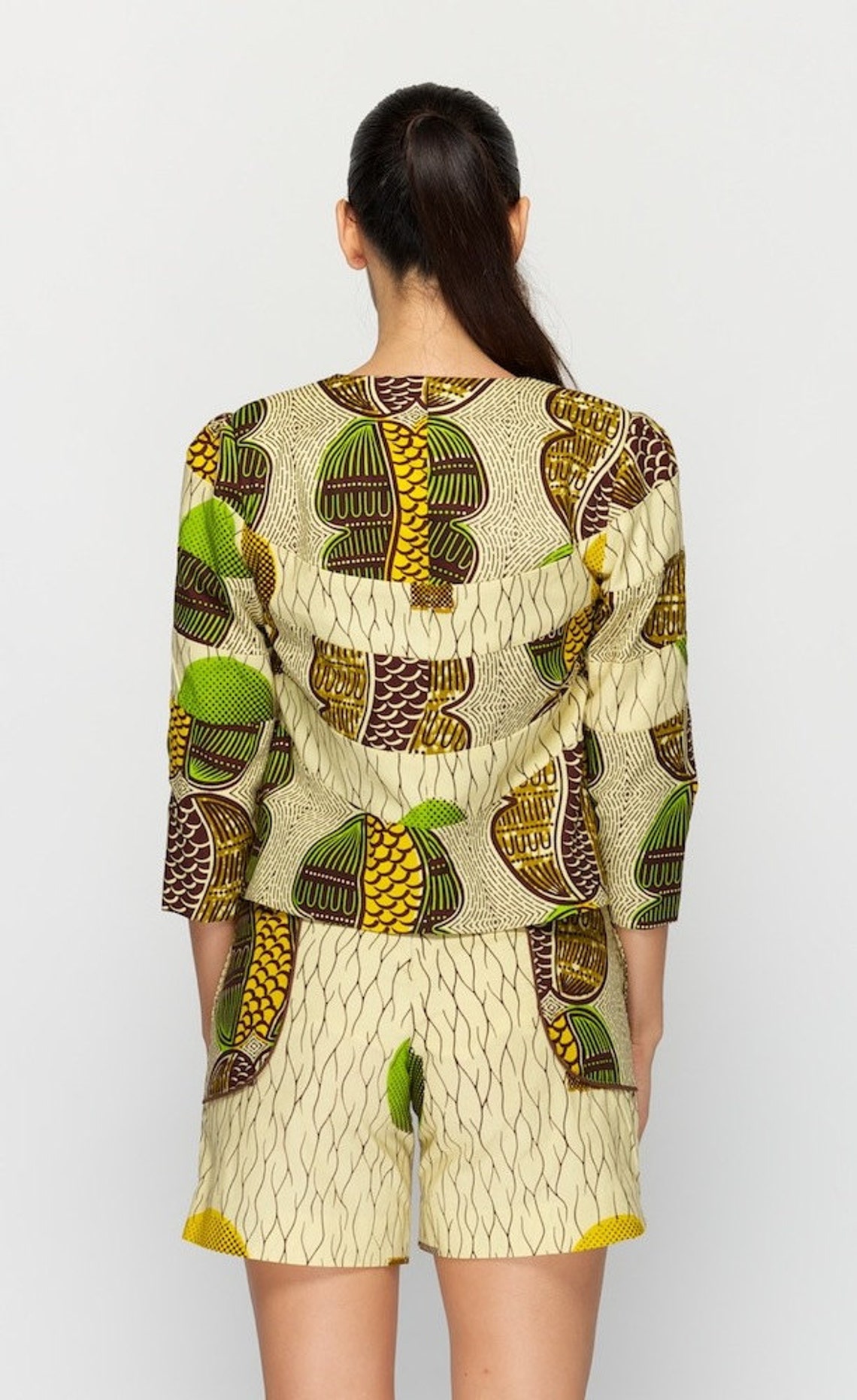 Lucy Jacket Shell Print - Etsy