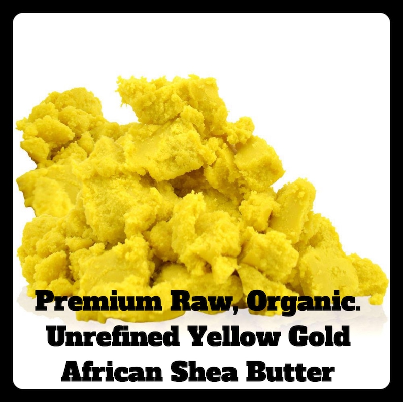 Raw Organic Shea Butter - Etsy