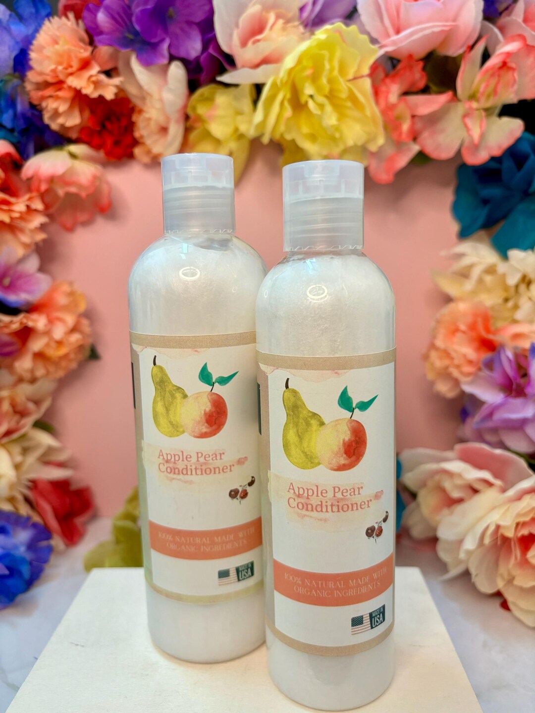 Apple Pear Conditioner, All Natural, Non-gmo Vegan Ingredients - Etsy