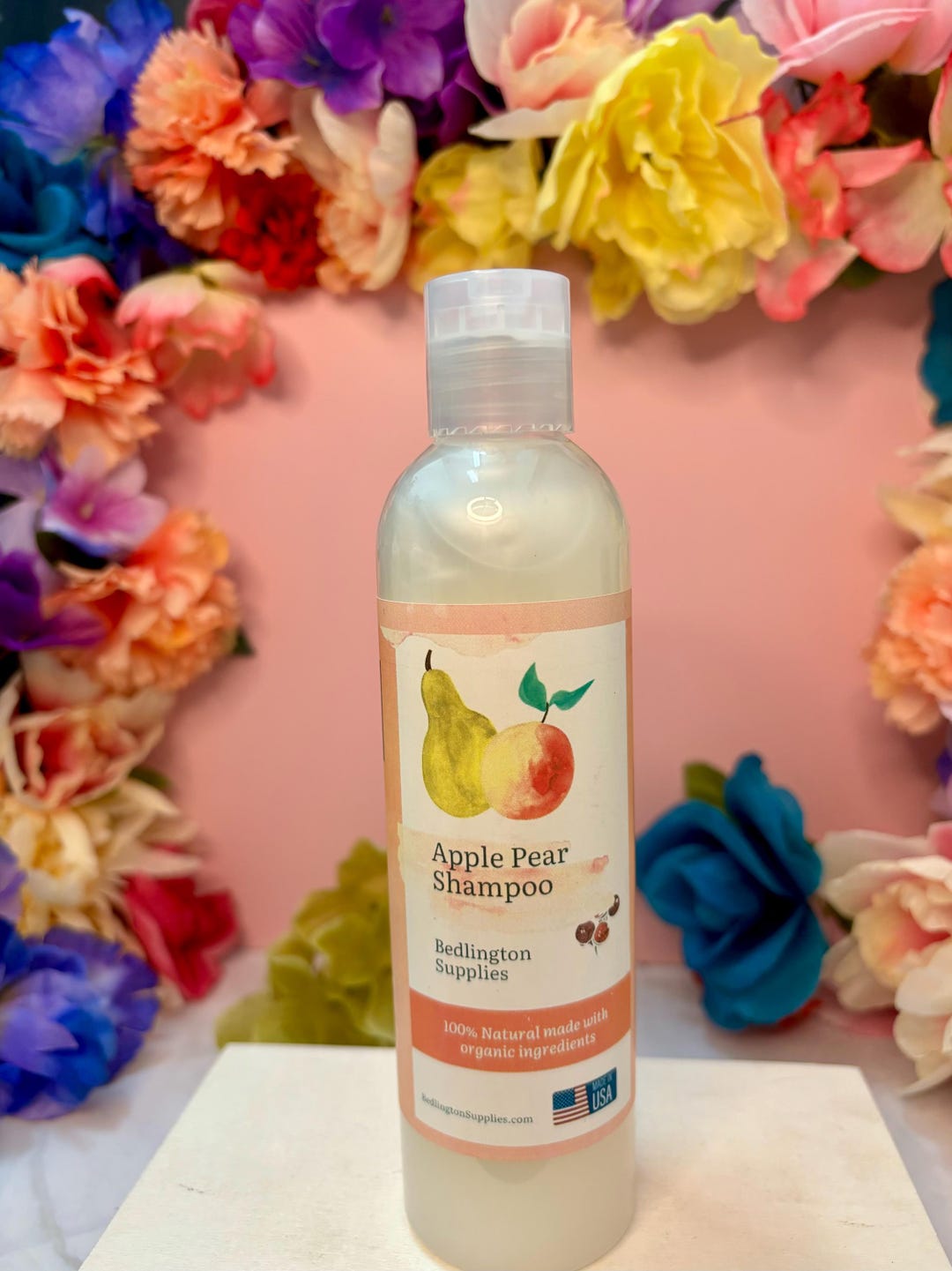 Apple Pear Shampoo, All Natural, Non-gmo Vegan Ingredients - Etsy