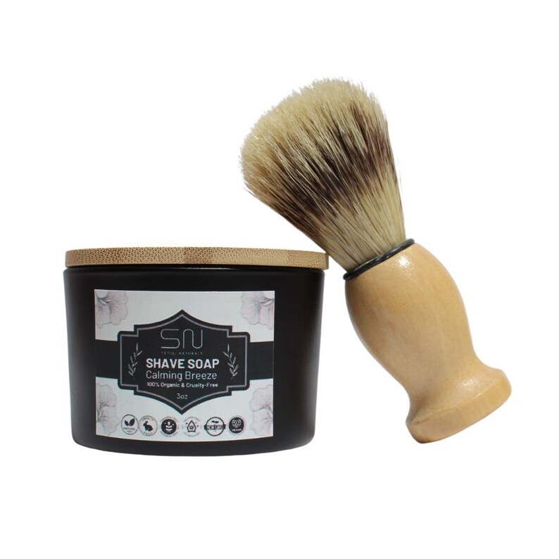 K-beauty Shaving Soap Set: Calming Breeze, Natural Vegan Ingredients - Etsy