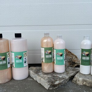 Coconut Mango Shampoo and Conditioner Sets, All Natural, Non-gmo Vegan ...