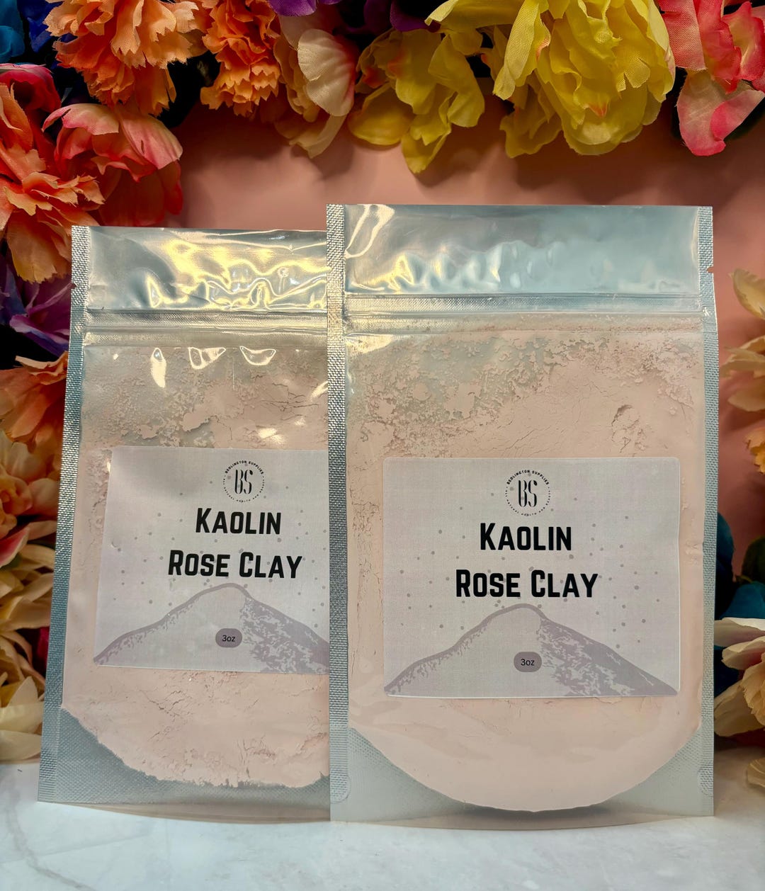 Kaolin Rose Clay- All Natural, Vegan, Non-gmo - Etsy