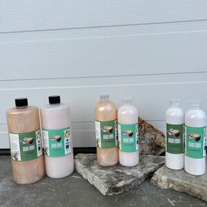 Coconut Mango Shampoo and Conditioner Sets, All Natural, Non-gmo Vegan ...