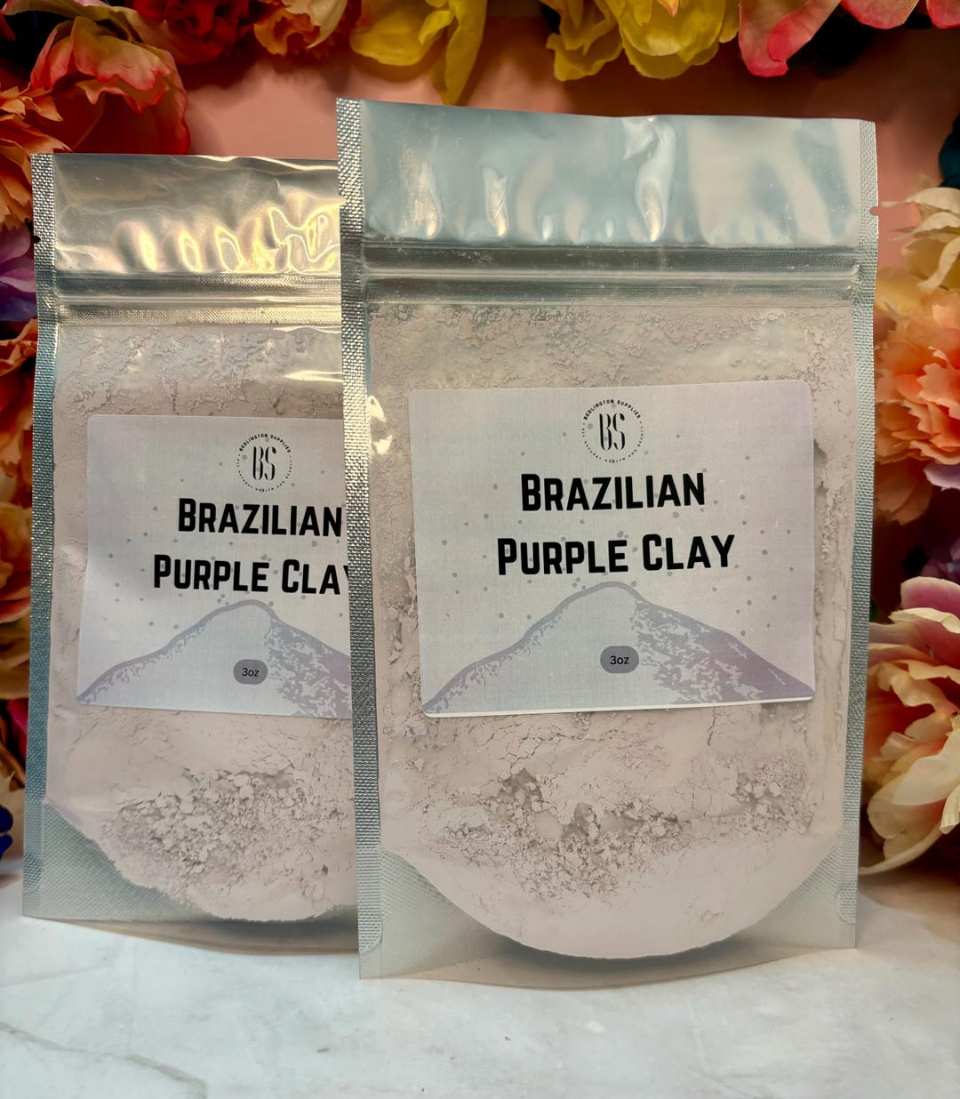 Cosmetic Grade Brazilian Purple Clay - 3oz, 5oz, 10oz, 20oz - Etsy