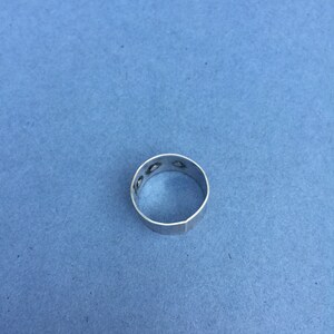 Handmade Rivet Ring Sterling Silver Riveted Ring. With Copper - Etsy UK