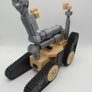 EOD Bomb Squad Robot, Fully Articulated Model of the Remotec Andros FX ...