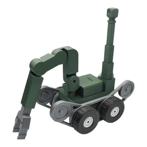 EOD Bomb Tech Robot | Model of the Remotec F6 - Etsy