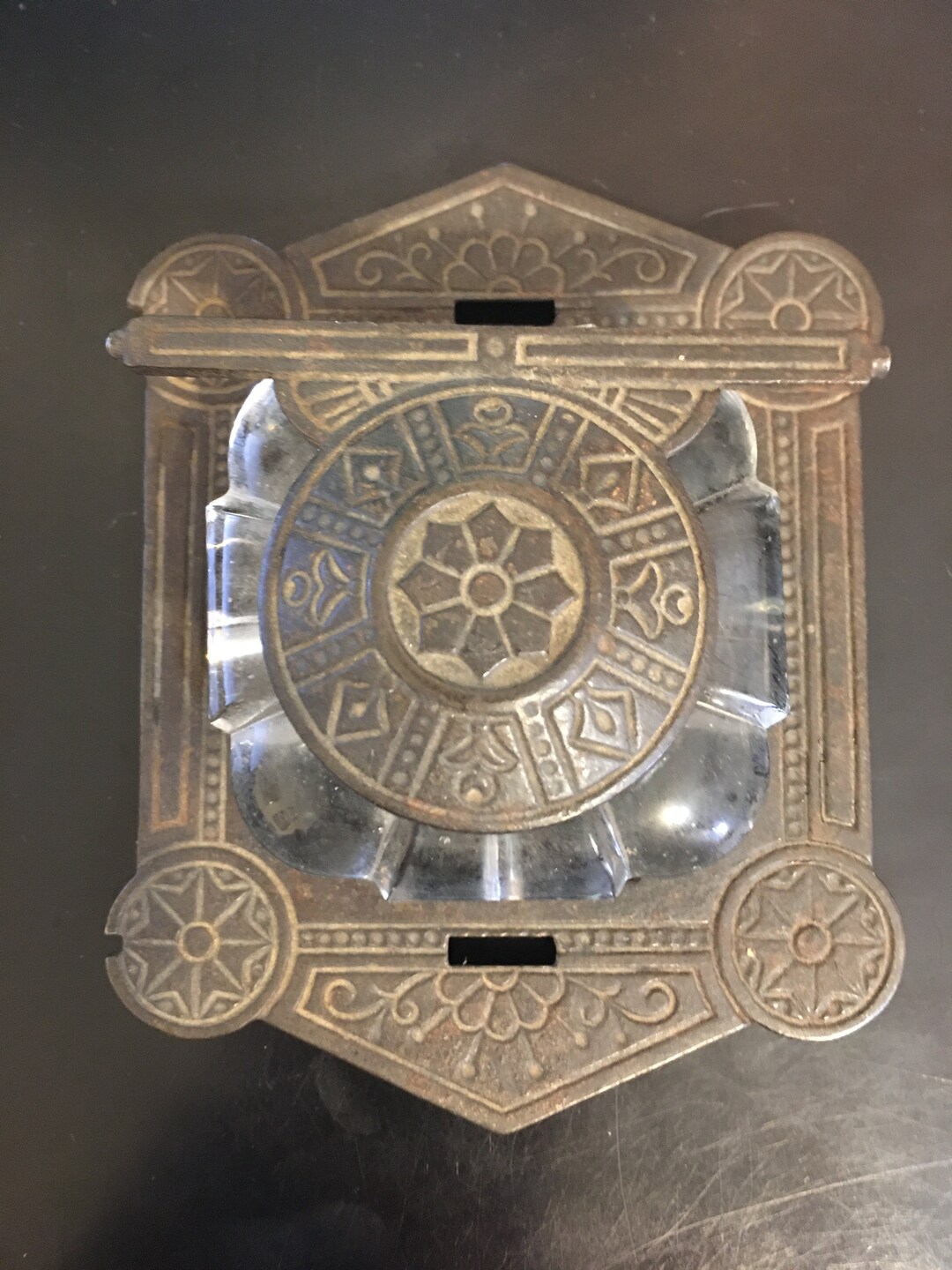 Judd Inkwell Parts - Eastlake Style Art Nouveau Inkwell and Pen Holder ...