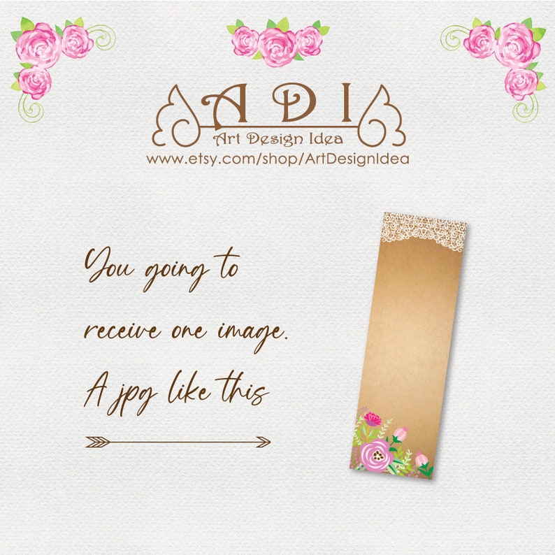 Printable Bookmark, Bookmark Background, BOOK LOVERS Instant Digital ...