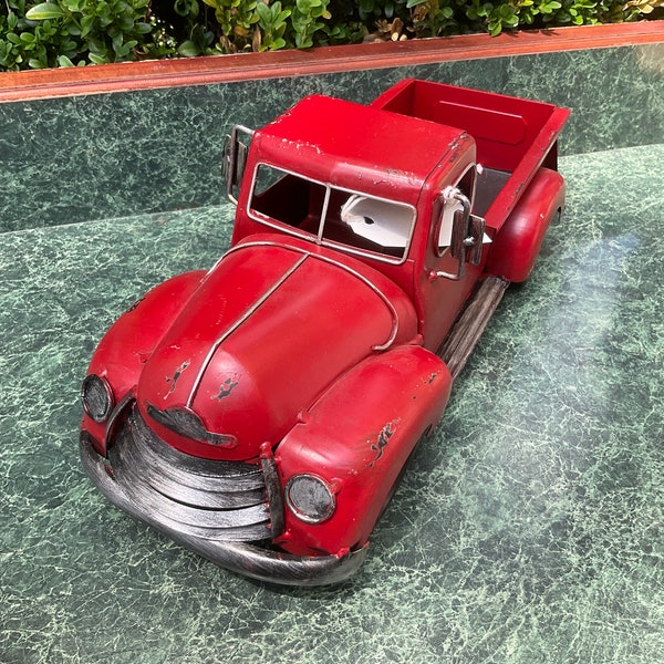 Large Outdoor Red Truck - Etsy
