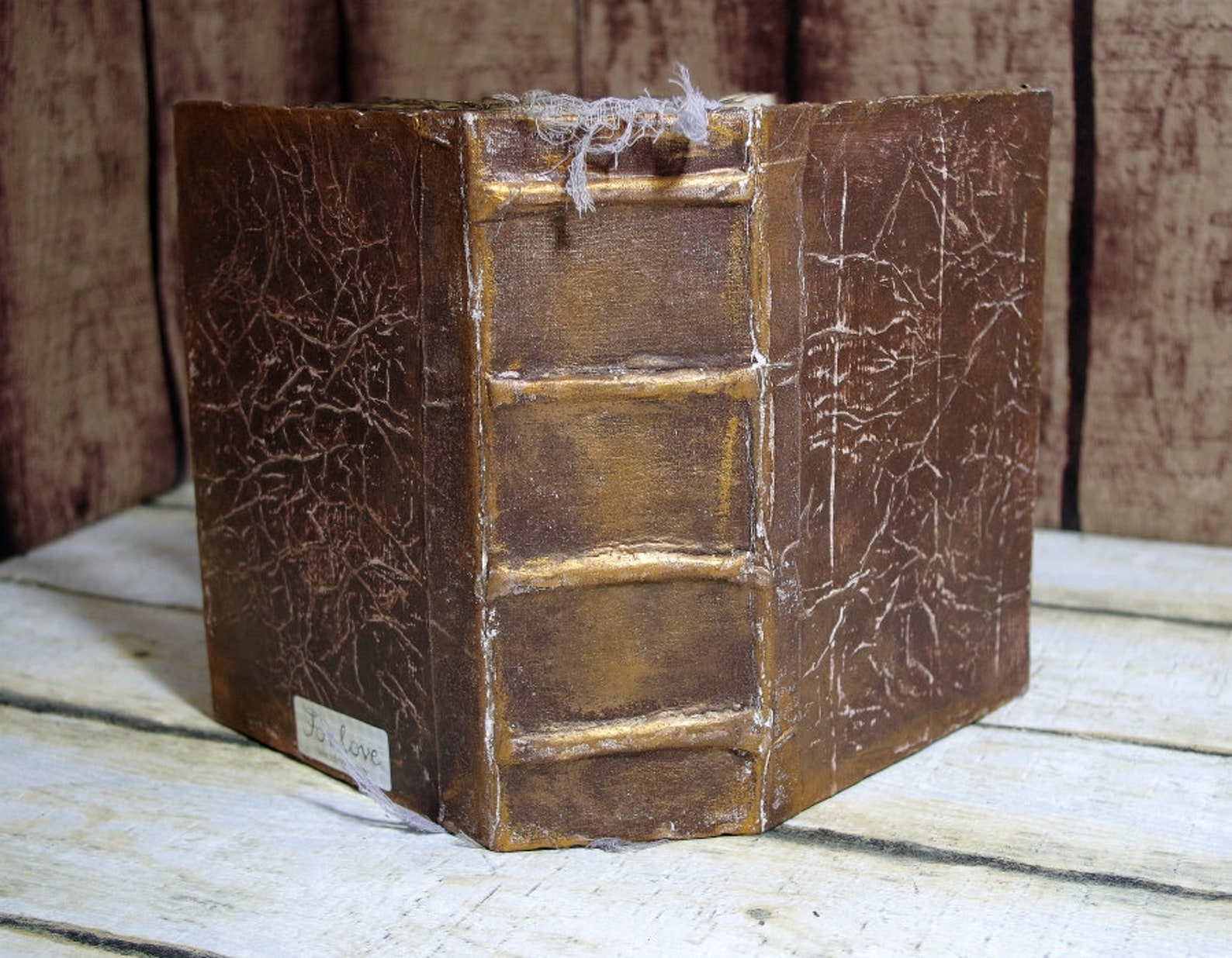 Old Notebook Vintage Travel Journal Men Faux Leather Junk | Etsy