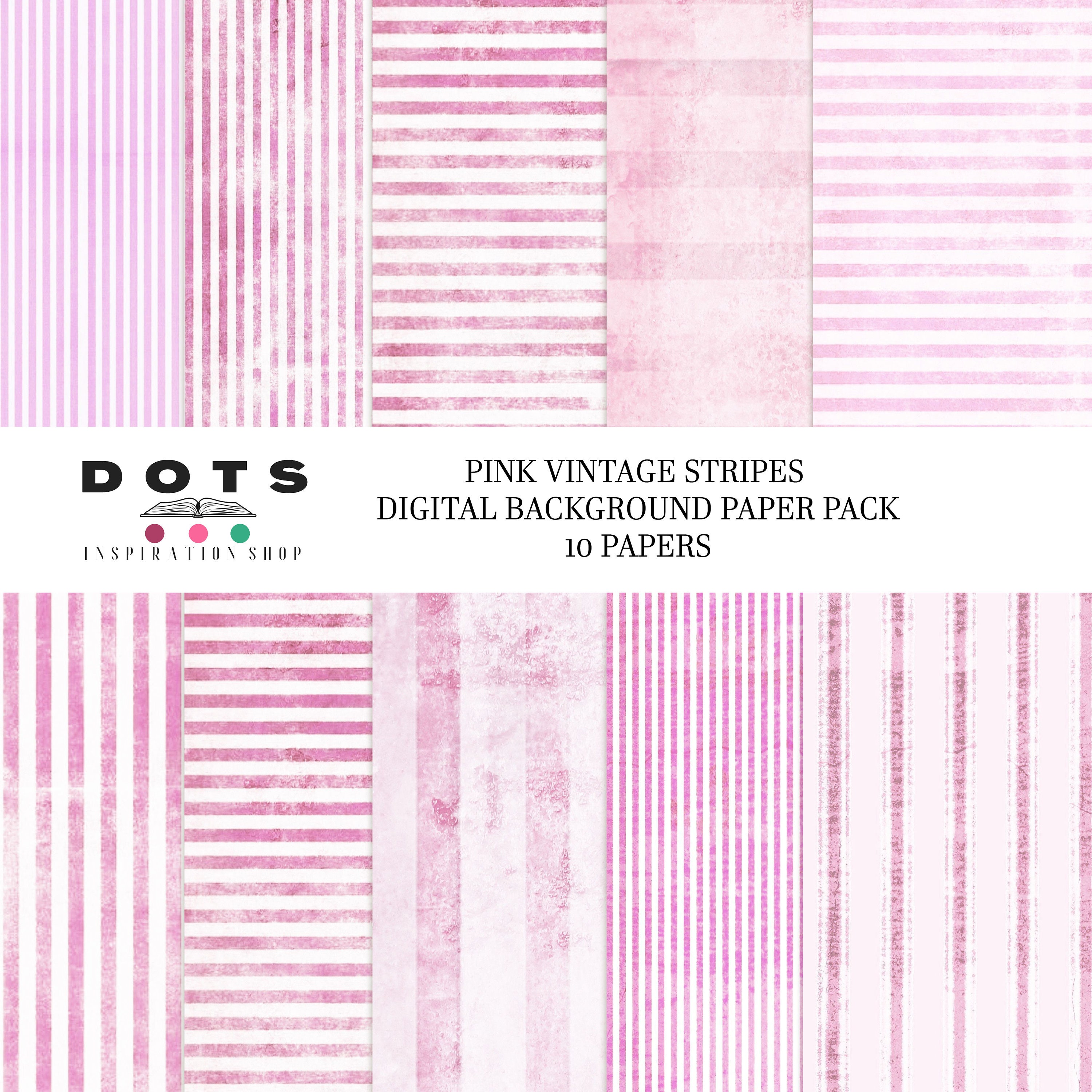 Pink And Brown Striped Background