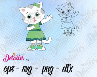 Daniel tiger svg | Etsy