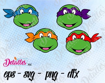 Ninja turtles svg | Etsy