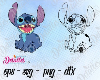 Stitch cricut | Etsy