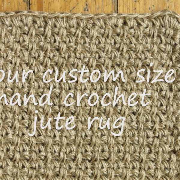 Jute Rope Rug - Etsy