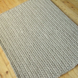 Crochet Jute Door Rug / Jute Rope Rug / Doormat / Chunky Rug /indoor ...