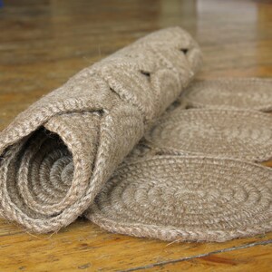 Crochet Jute Door Rug / Doormat / Welcome Rug / Indoor Outdoor Mat ...