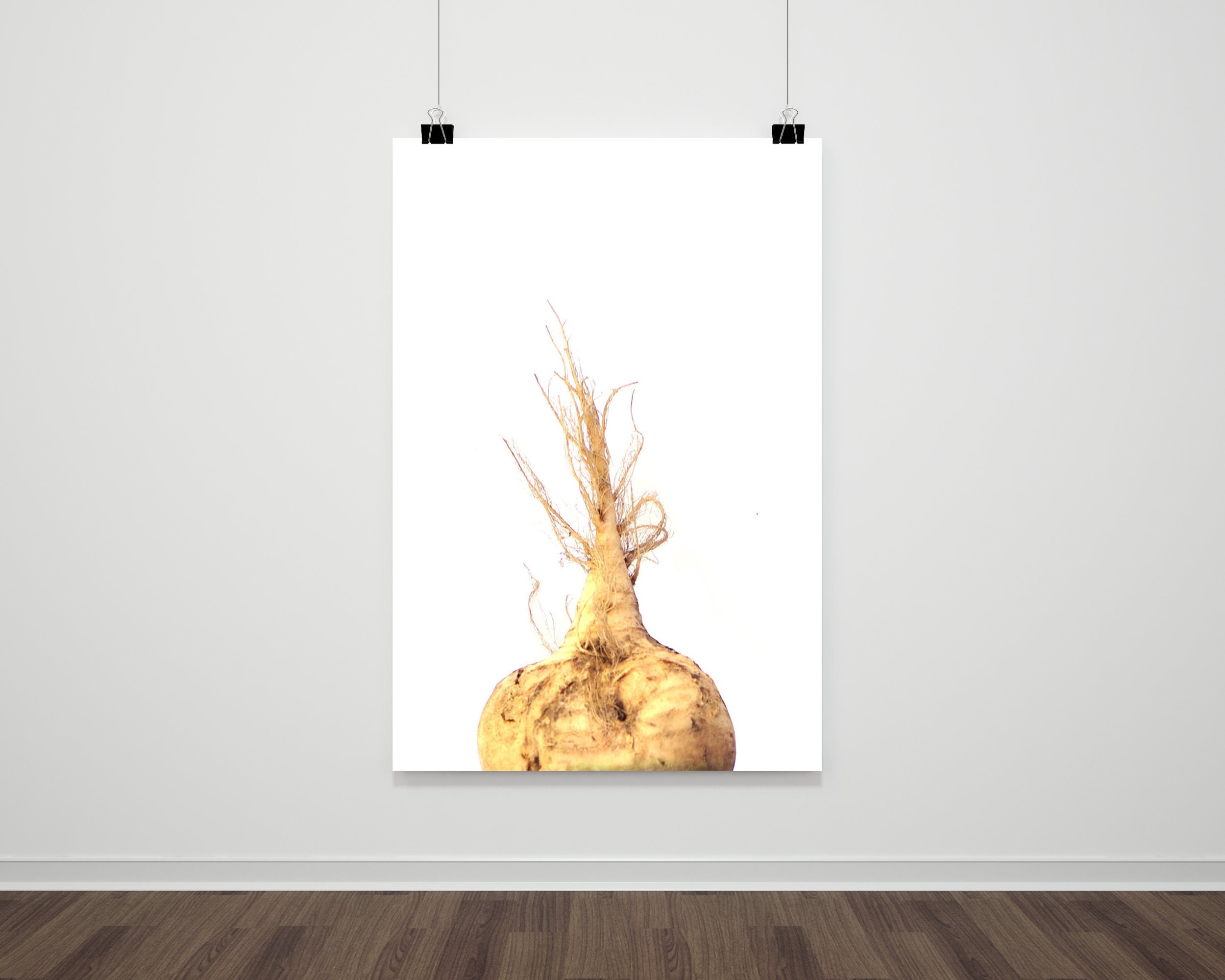 Turnip Art, Kichen Poster, Turnip Funny Photo, Food Print, Scandinavian ...