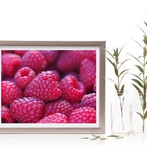 Berry Photography Digital Download, Raspberry Photo, Home Decor, Wall ...