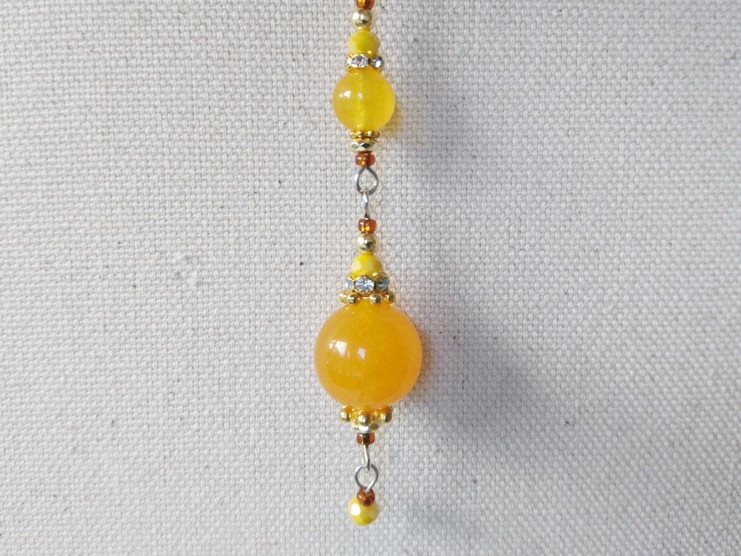 Yellow Agate Pendulum for Dowsing and Energy Clearing - Etsy