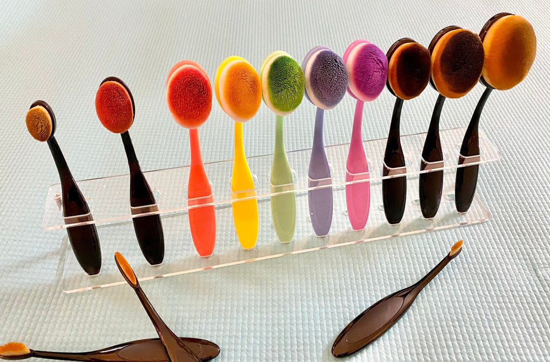 Blending Brush Holder, Long Brush Holder, Craft Brush Holder, Makeup ...