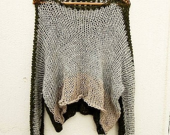 Hand knit sweater | Etsy