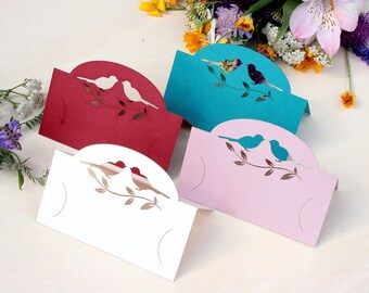 Bird Place Card | Etsy