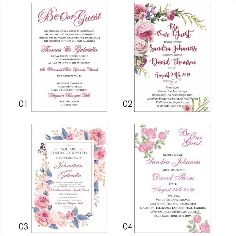 Laser Cut Wedding Invitations Gates Design Gatefold Printed - Etsy