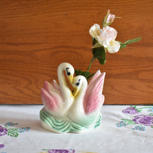 Ceramic Swan - Etsy