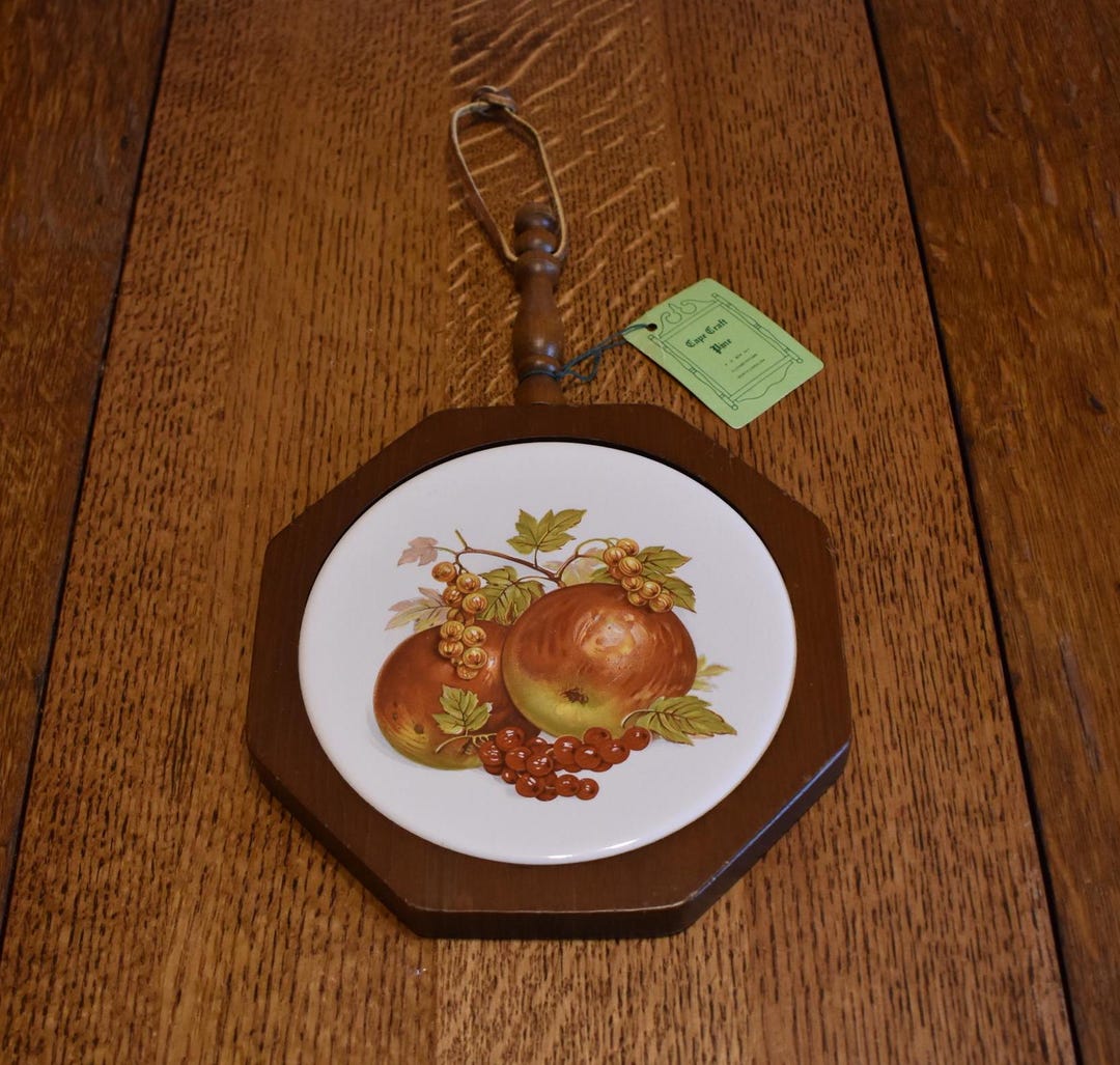 1970's Cape Craft Pine Trivet and Wall Decor - Etsy