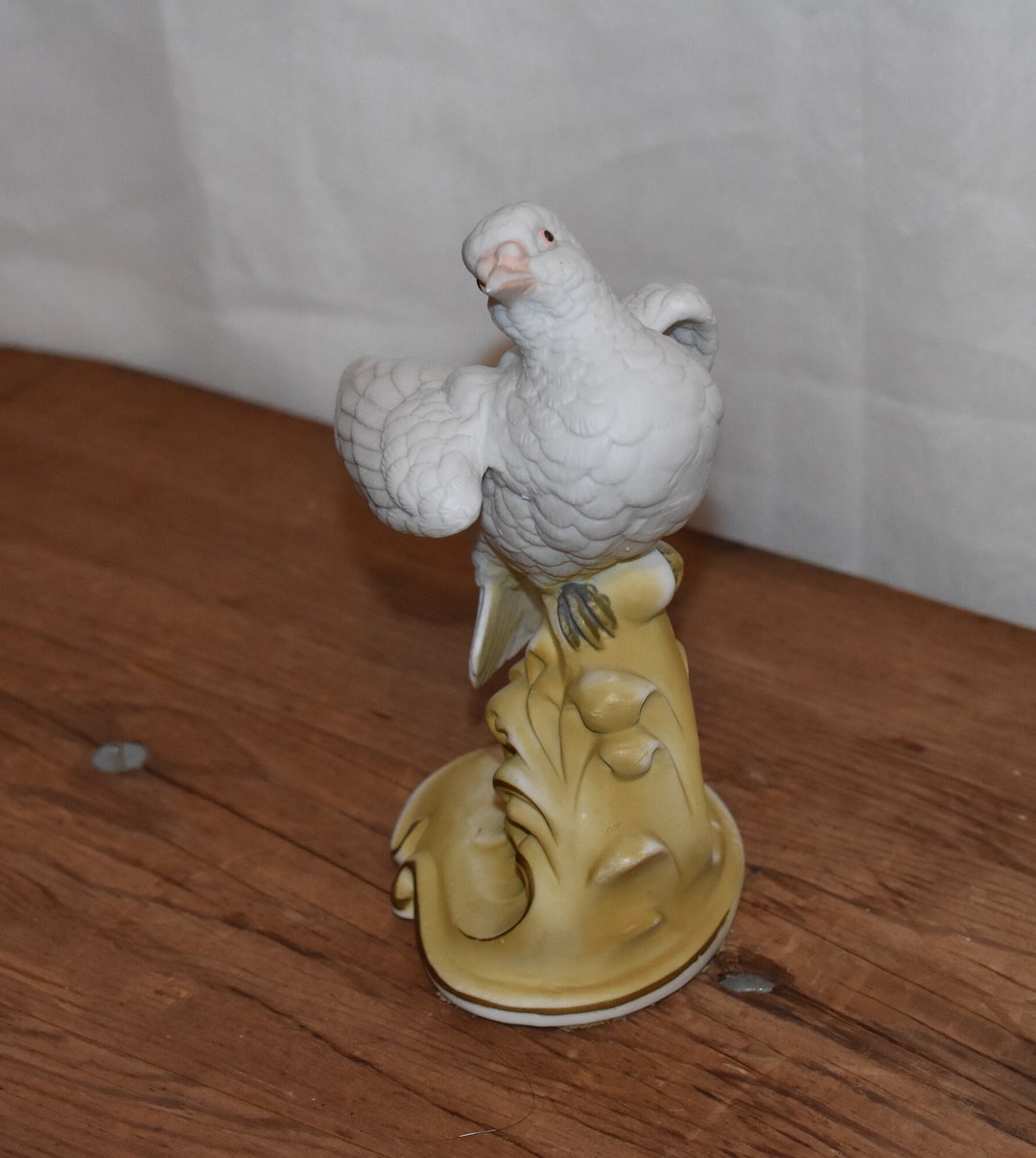 Beautiful Lefton White Dove Figurine // KW4037 - Etsy