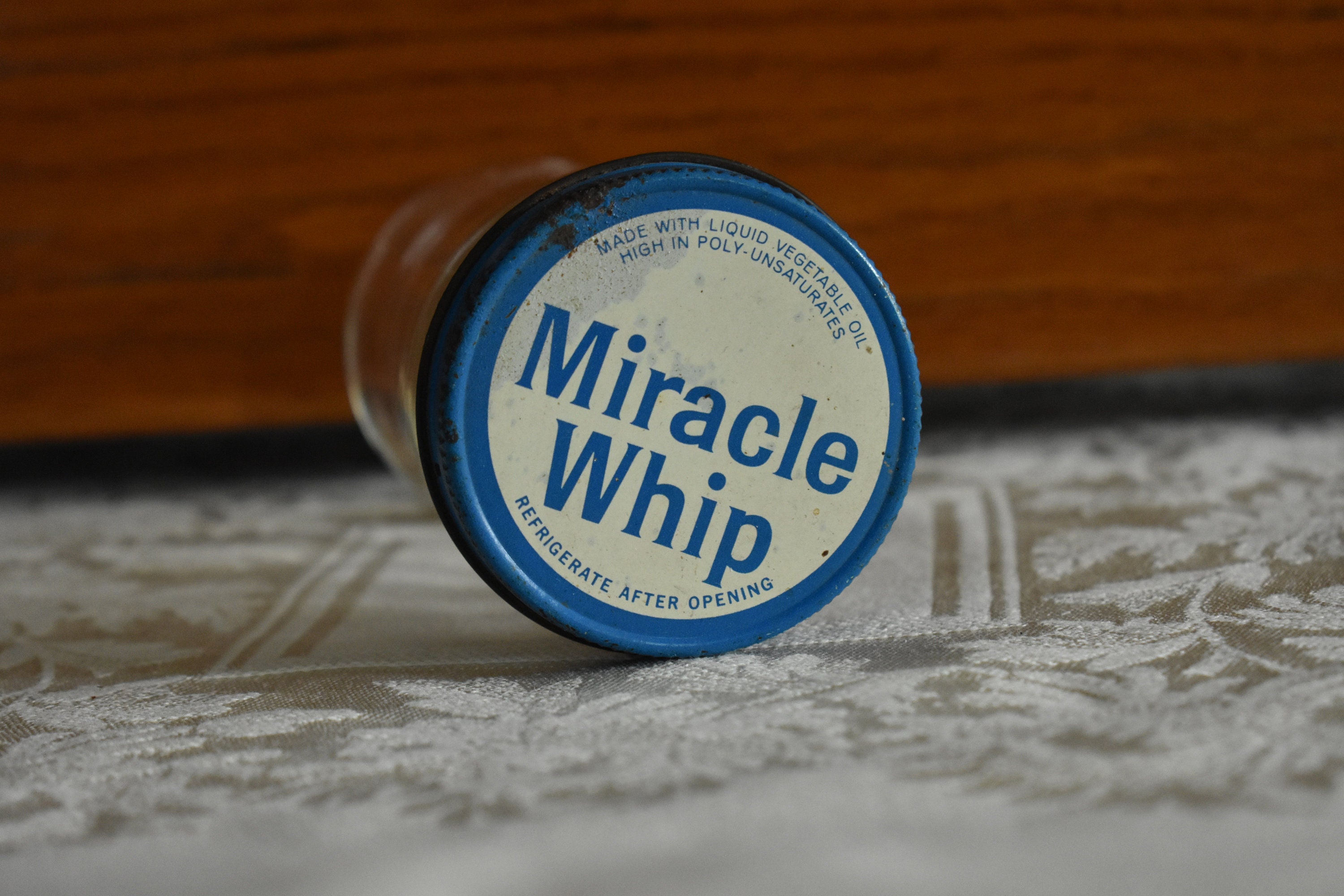 Vintage Miracle Whip Jar - Etsy