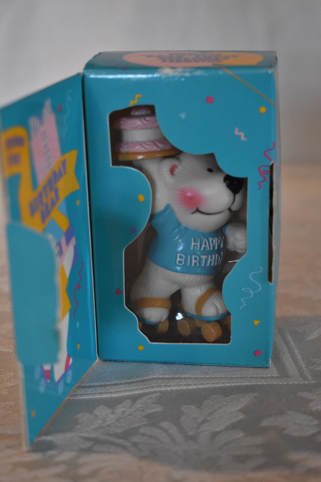 Avon Birthday Bear Figurine // New in Box - Etsy