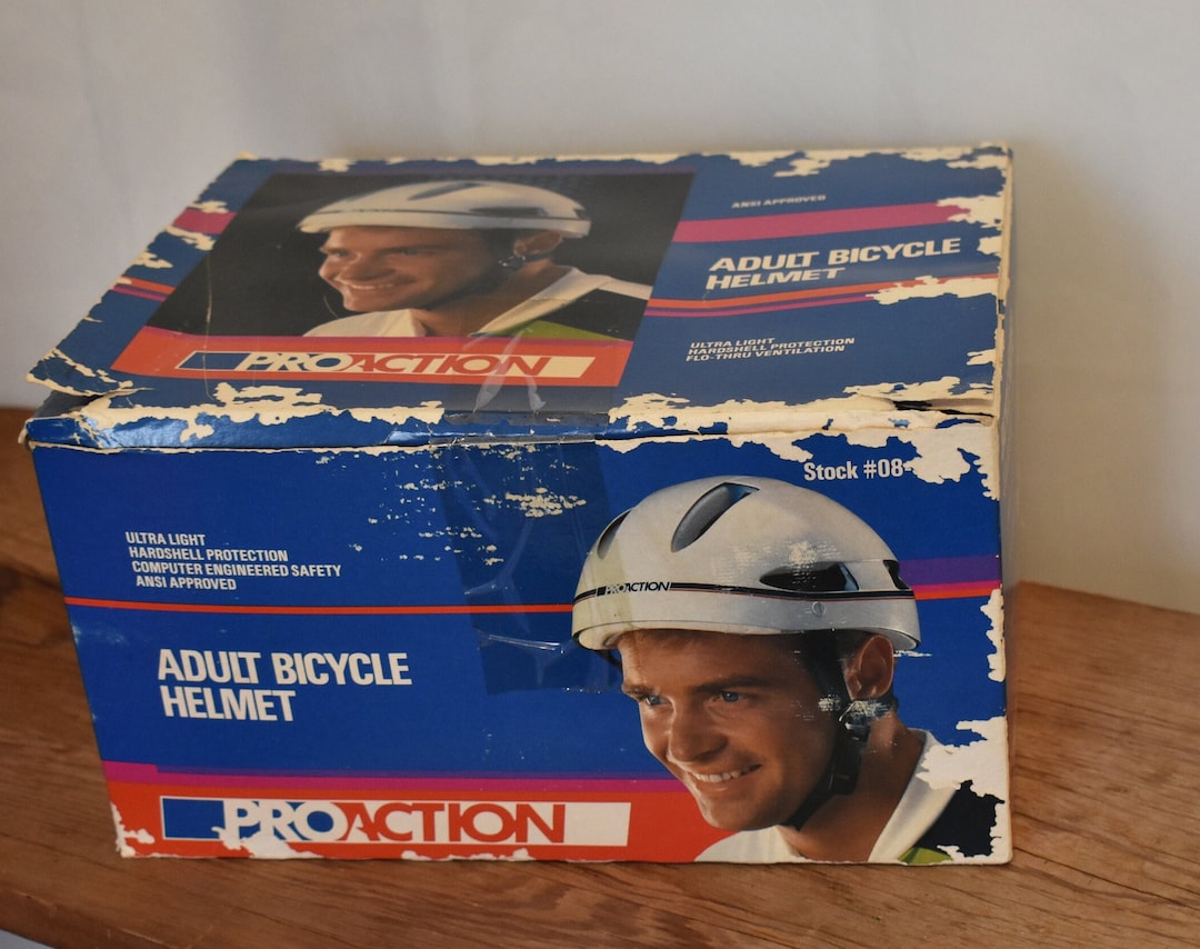 Vintage 1990 Proaction Adult Bicycle Helmet // Used - Etsy