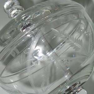 Romanian Crystal Candy Dish - Etsy