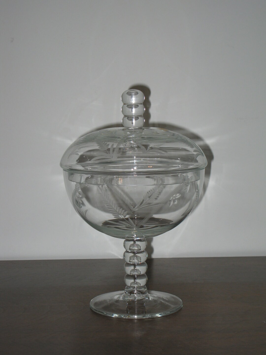Romanian Crystal Candy Dish - Etsy