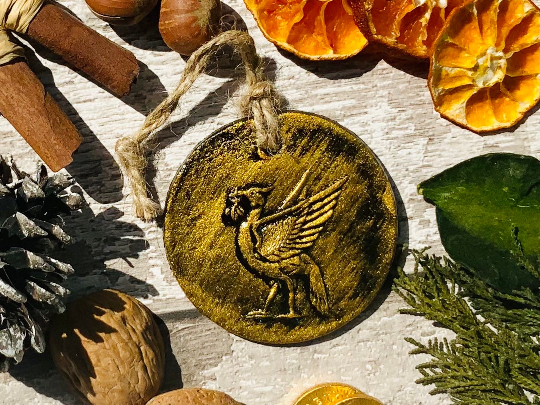 Liverpool Liver Bird Christmas Decoration - Etsy UK