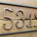 House Number / House Number in a Frame / Address Numbers / Iron House ...