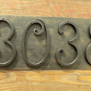 House Number /iron House Numbers 5 Inches/ Door Numbers / Metal House ...