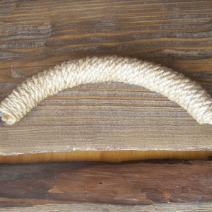 Designer's Door Handle With Rope / Drawer Pull / Rustic Door Handle ...