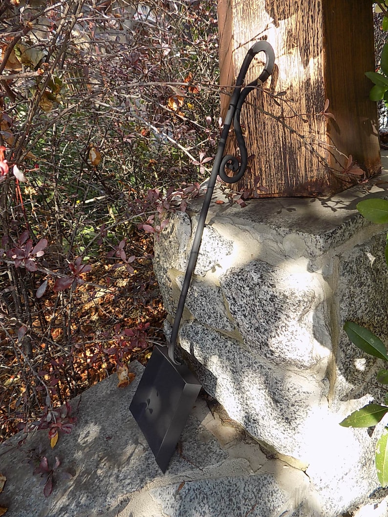 Hand Forged Fireplace Shovel / Fireplace Tool / Ash Shovel - Etsy